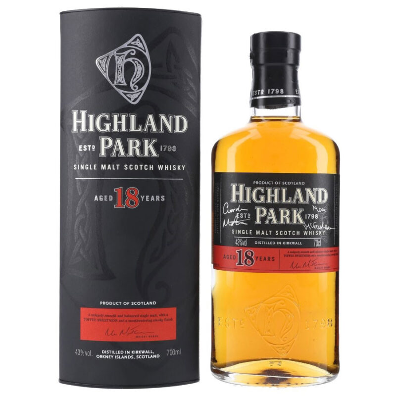 וויסקי היילנד פארק 18 - Highland Park 18 - משקאות מנדלסון-חשין