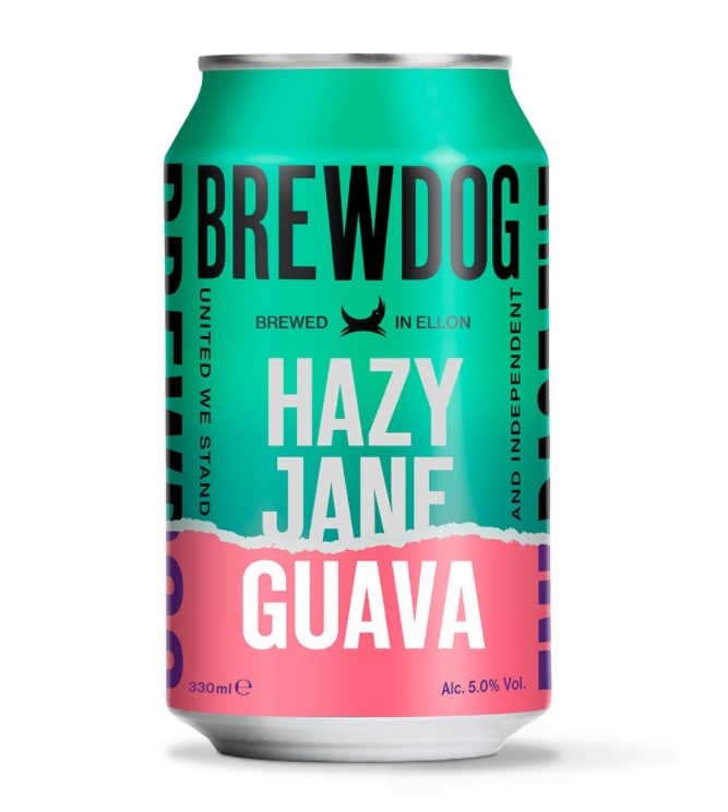 בירה ברודוג הייזי ג'יין גויאבה - Brewdog Hazy Jane Guava - משקאות ...